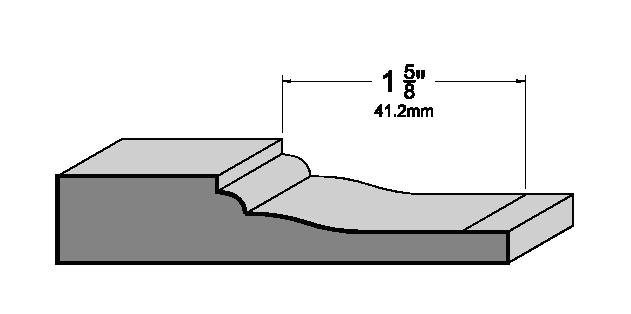 HDF 5 Piece Doors Panel Profiles | Netley Millwork